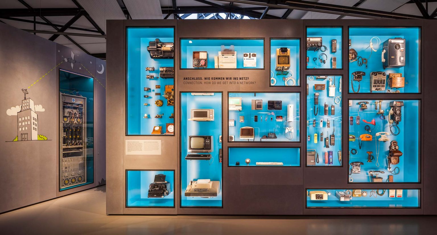 Deutsches Technikmuseum, „Das Netz“, Berlin - Museumstechnik Berlin
